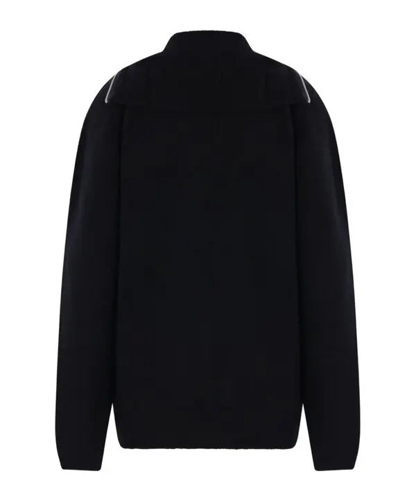 Yohji Yamamoto Zip-up Long-sleeved Cardigan