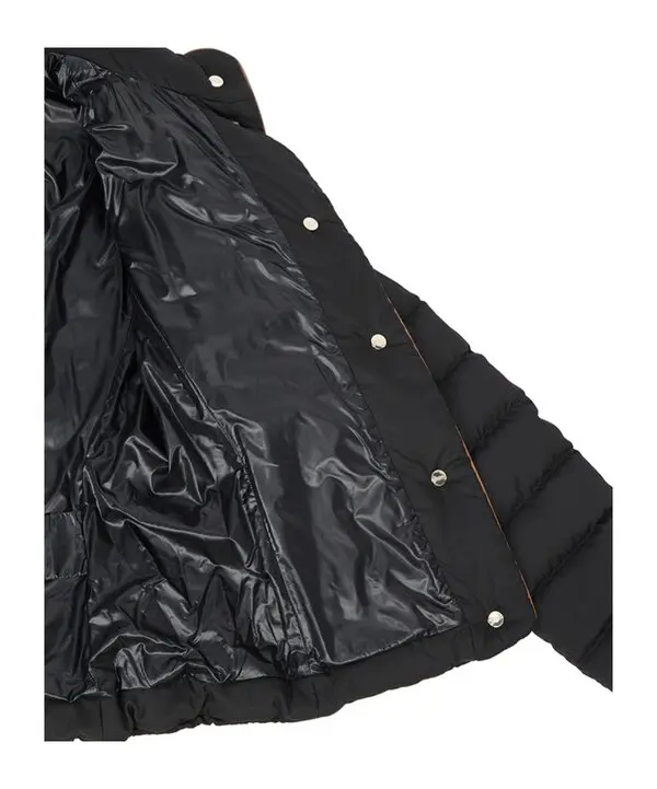 Herno Long-sleeved Down Jacket With Zip Cuffs