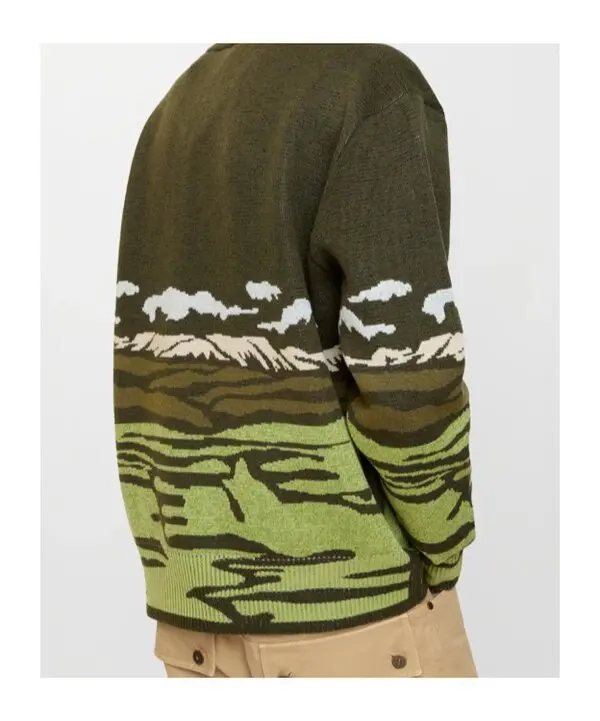 Burberry Landscape Jacquard Crewneck Jumper