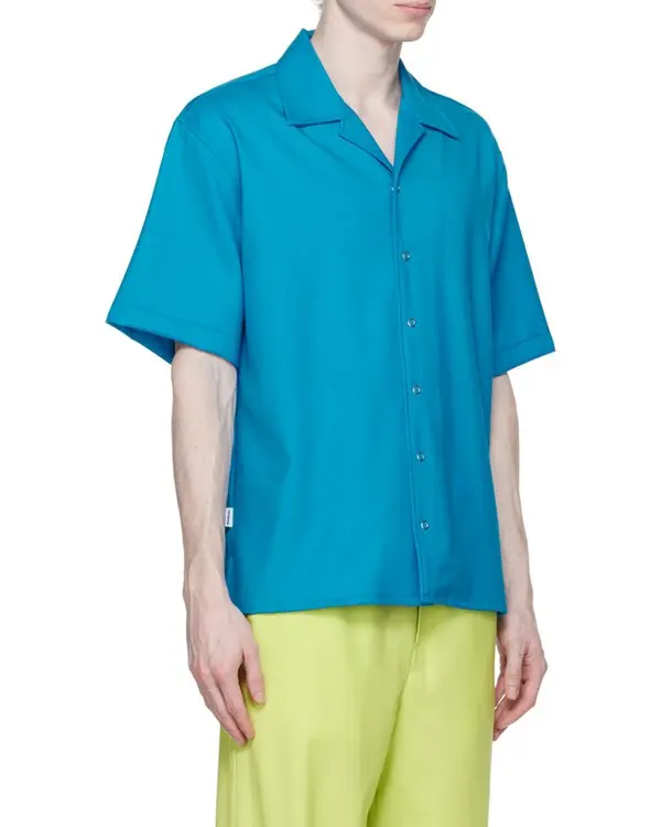 BONSAI Camp-collar Short-sleeve Shirt
