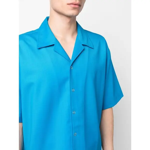 BONSAI Camp-collar Short-sleeve Shirt
