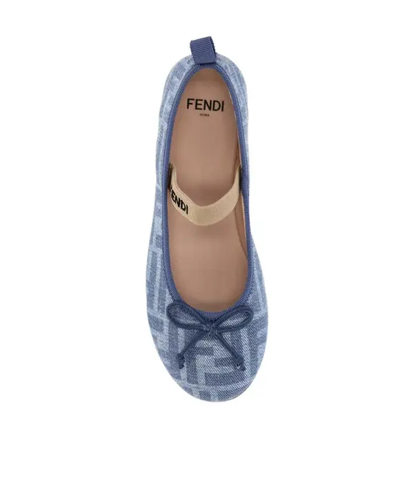 Fendi Ballet Flats - Blue