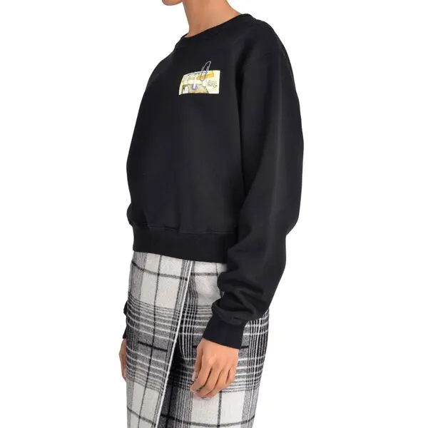 Off-White Crew Neck Long Sleeve Sweater