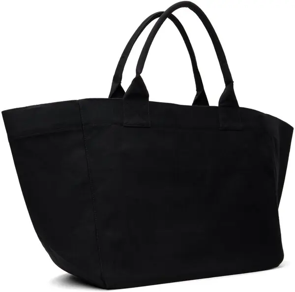 GANNI Cherry Print Tote Bag - Phantom Black