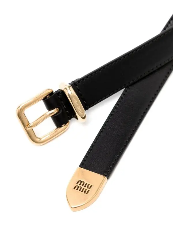 Miu Miu Logo Belt