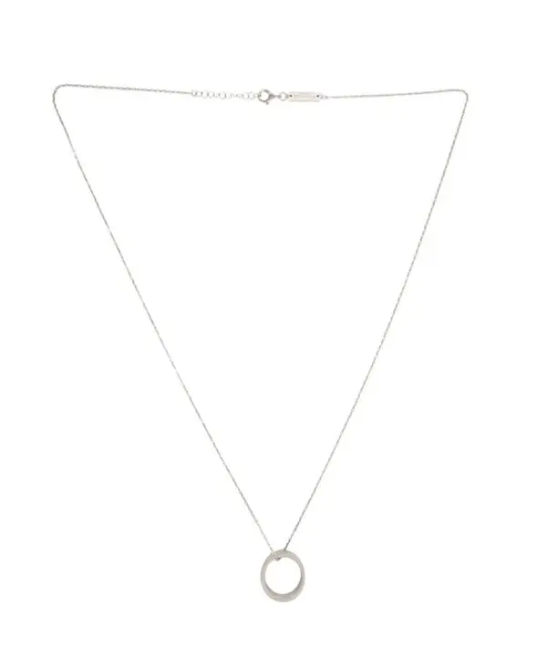 MAISON MARGIELA Numerical Ring Detail Necklace - White