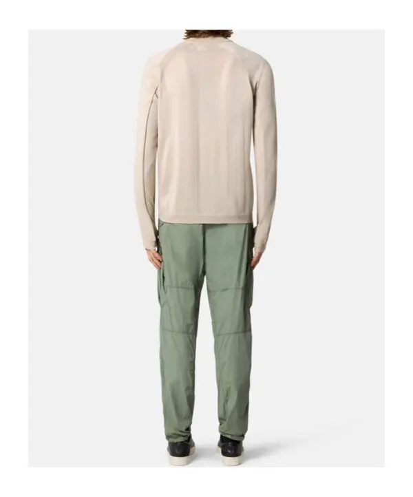 Stone Island Crewneck Jumper With Thumbhole Cuffs