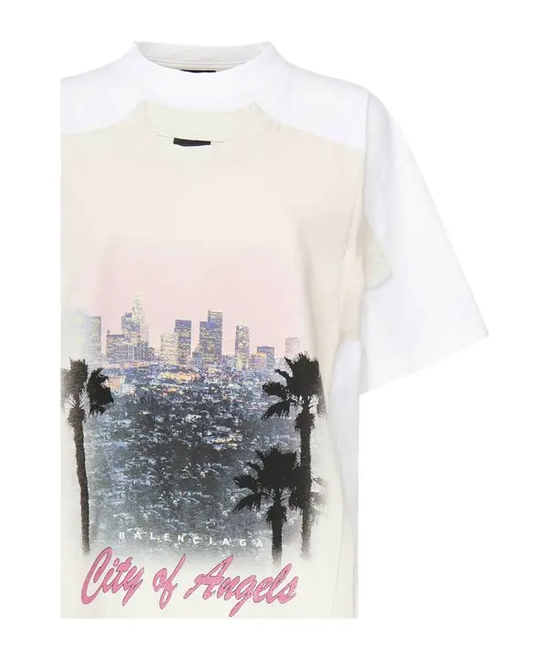 Balenciaga City Of Angels Oversized T-shirt