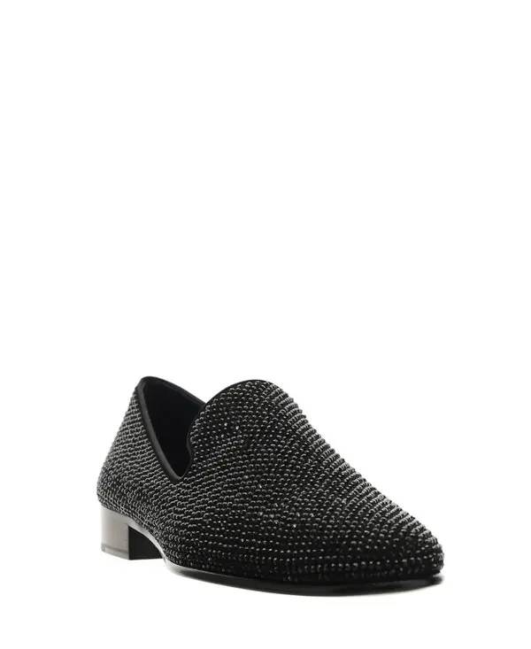GIUSEPPE ZANOTTI Embellished Round Toe Loafers