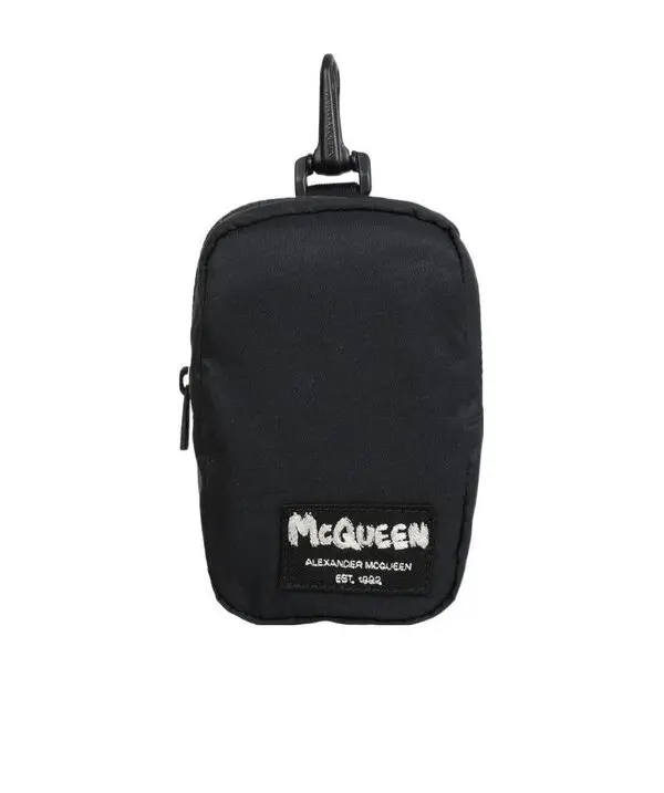 Alexander McQueen Logo Mini Handbag - Black