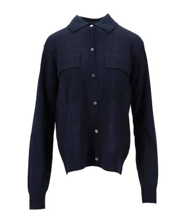 P.a.r.o.s.h Pocket Button Cardigan - Black