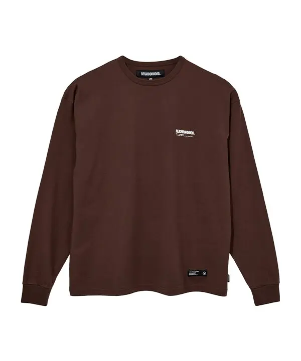 NEIGHBORHOOD Logo-print Long-sleeve Sweatshirt - Red