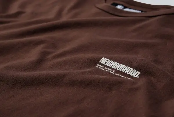 NEIGHBORHOOD Logo-print Long-sleeve Sweatshirt - Red