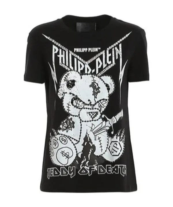 Philipp Plein Logo Details T-shirt - Black
