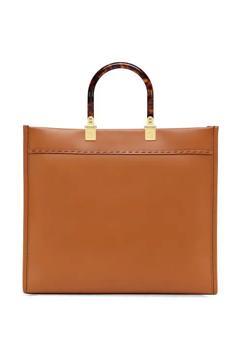 Fendi Sunshine Tote Bag - Brown