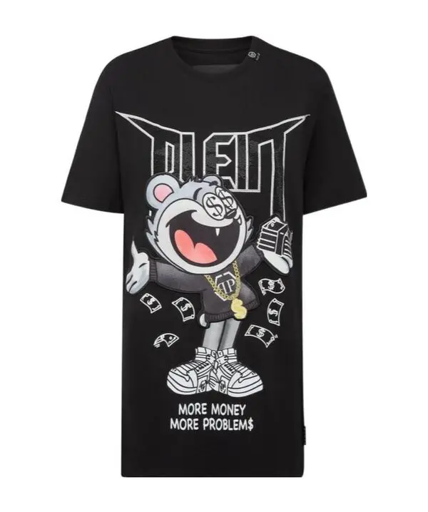 Philipp Plein Logo Details T-shirt - Black