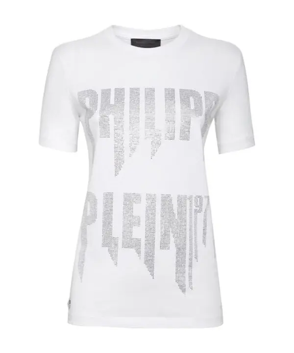 Philipp Plein Logo Details T-shirt - White