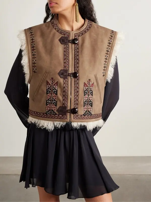 Isabel Marant Étoile Faux Fur Vest