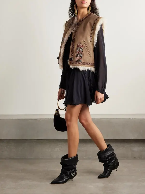 Isabel Marant Étoile Faux Fur Vest