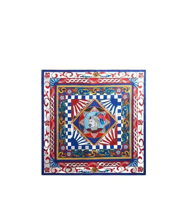 Dolce & Gabbana Dolce Gabbana Carretto Patterned Scarf - Multicolor