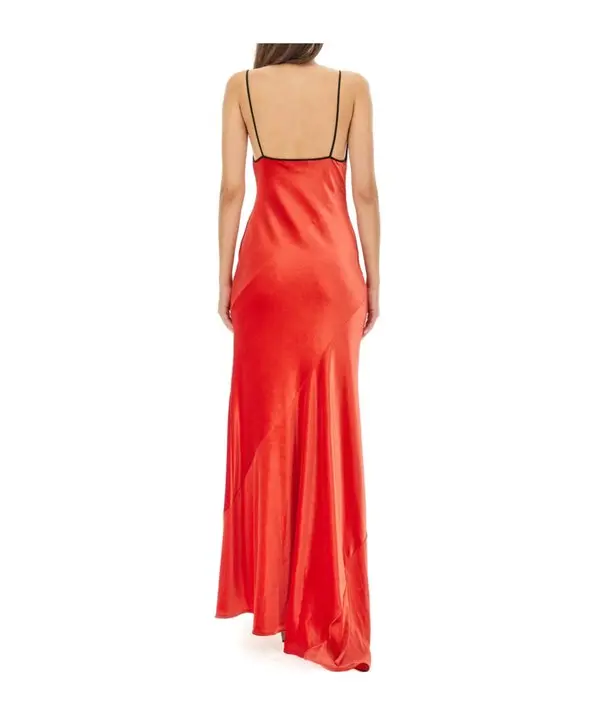 Philosophy Di Lorenzo Serafini Draped Sleeveless Maxi Dress - Red
