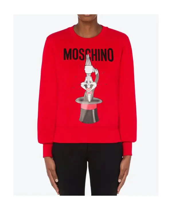 Moschino Bugs Bunny Print Sweatshirt