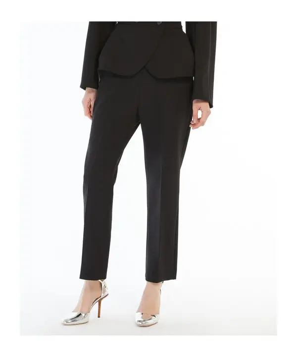 Max Mara High Waist Cropped Flare Trousers