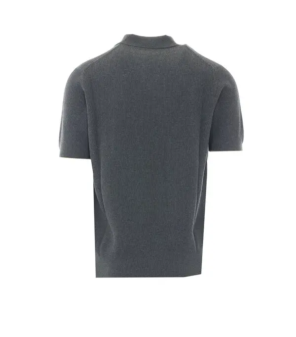 Brunello Cucinelli V-neck Knitted T-shirt