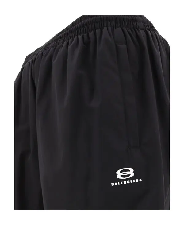 Balenciaga Logo Embroidered Track Pants