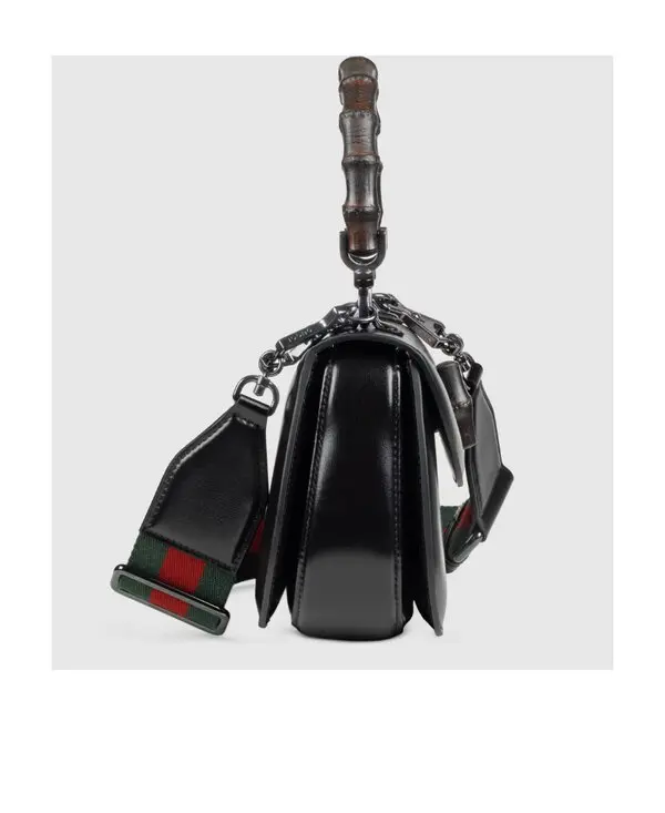 Gucci Bamboo Small Handbag - Black