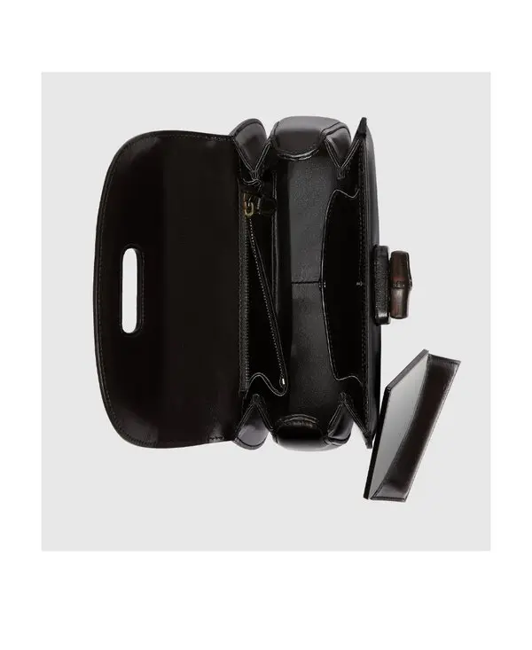 Gucci Bamboo Small Handbag - Black