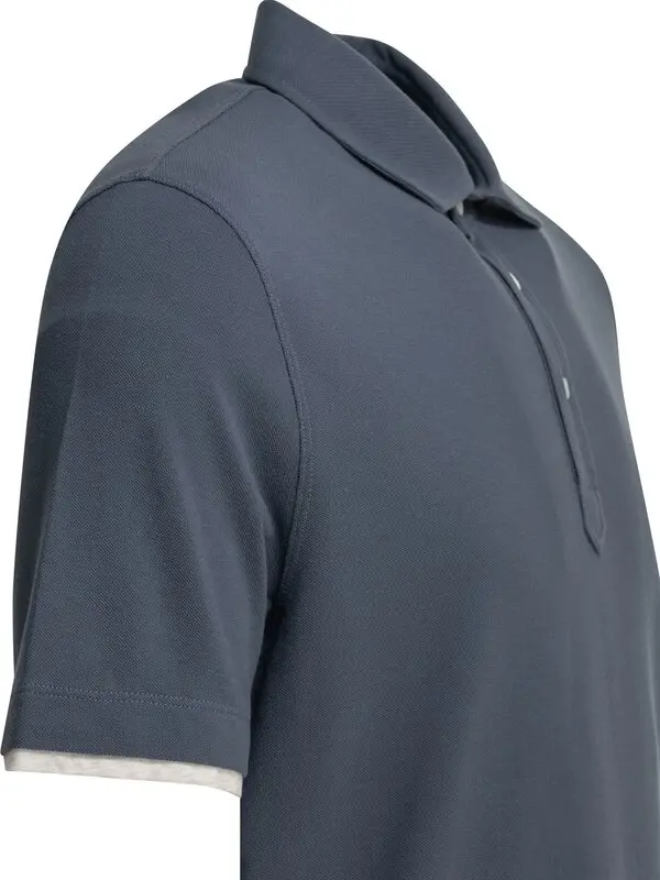 Brunello Cucinelli Short-sleeved Polo Shirt