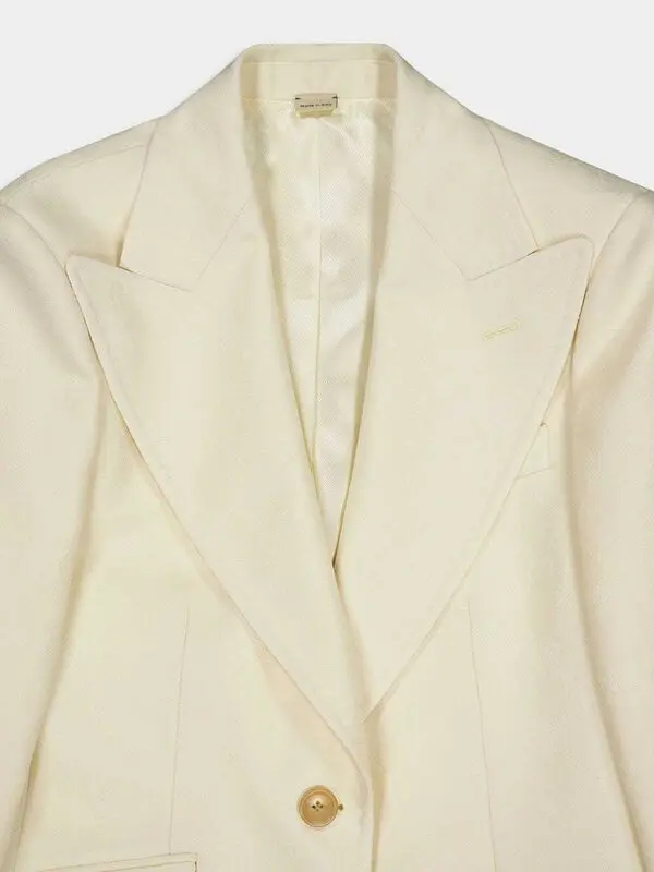 Gucci Jacquard Tailored Blazer