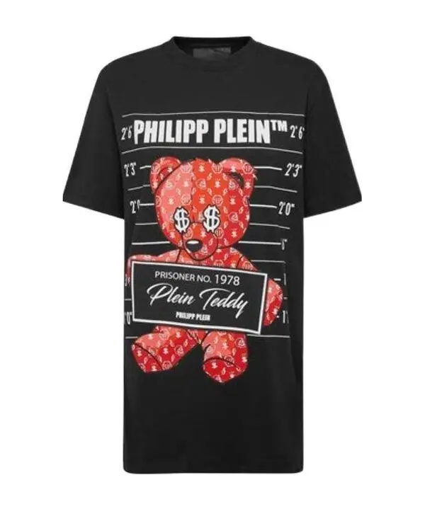 Philipp Plein Logo Details T-shirt - Black