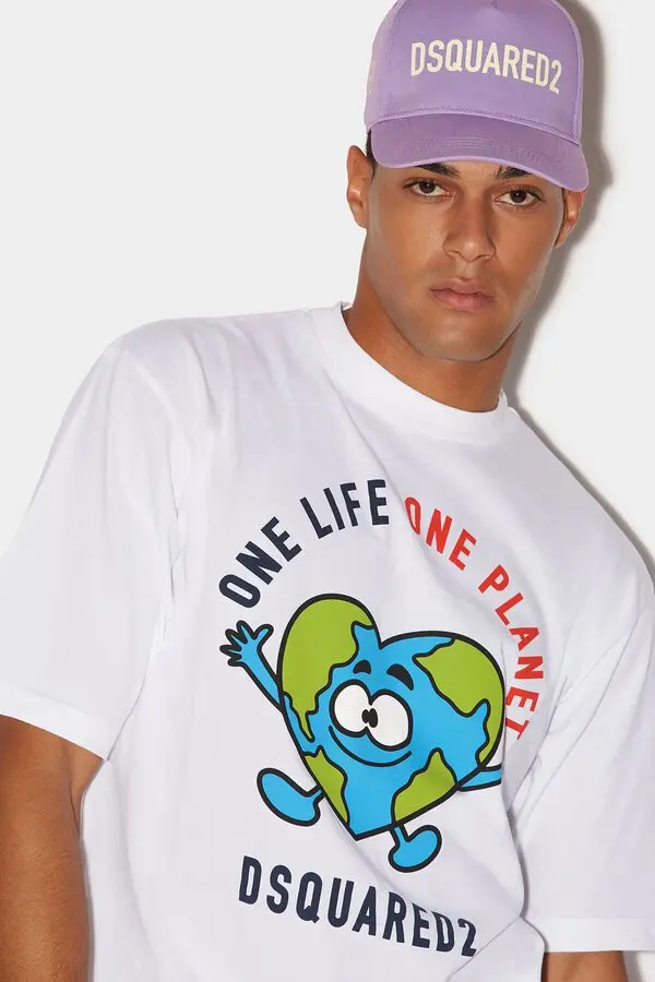 Dsquared2 Graphic Slogan-print T-shirt