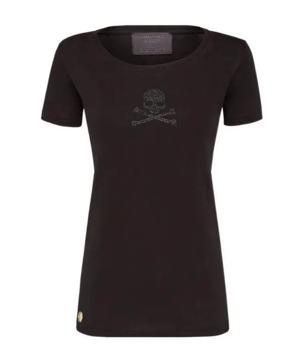 Philipp Plein Logo Details T-shirt - Black