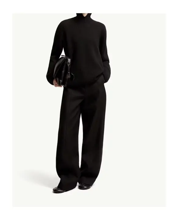 Moncler Jil Sander Knitted Hoodie - Black
