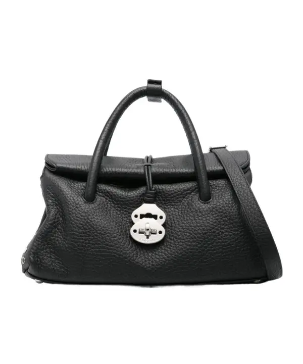 ZANELLATO Dotta Top Handle Tote Bag - Black