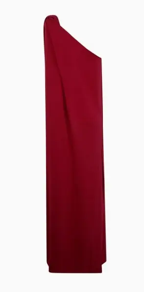 P.a.r.o.s.h One-shoulder Draped Maxi Dress