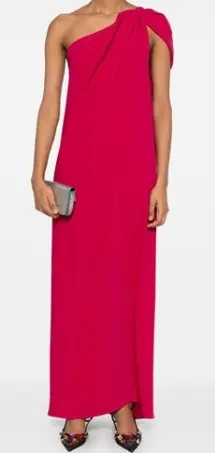 P.a.r.o.s.h One-shoulder Draped Maxi Dress
