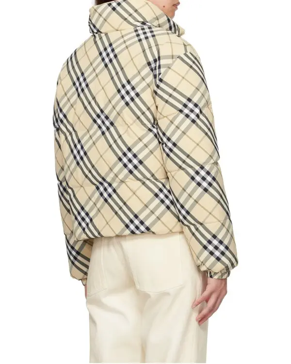 Burberry Checked Reversible Zip-up Jacket