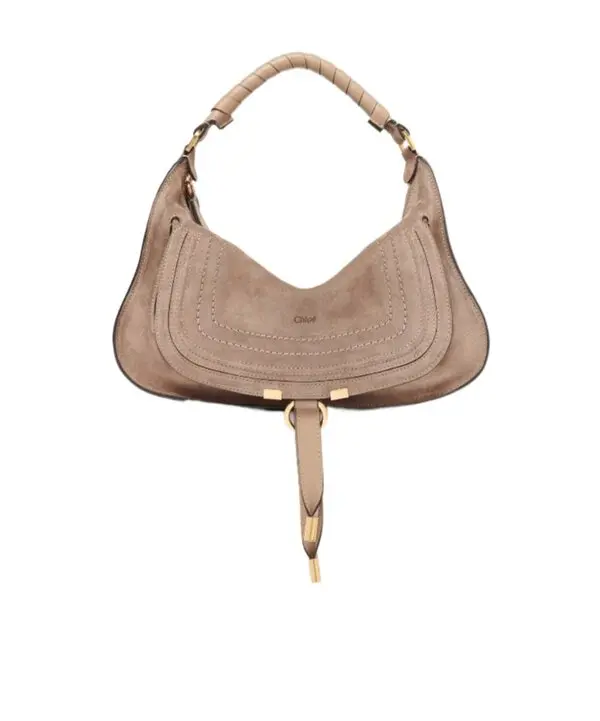Chloé Small Marcie Shoulder Bag - Brown