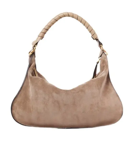 Chloé Small Marcie Shoulder Bag - Brown