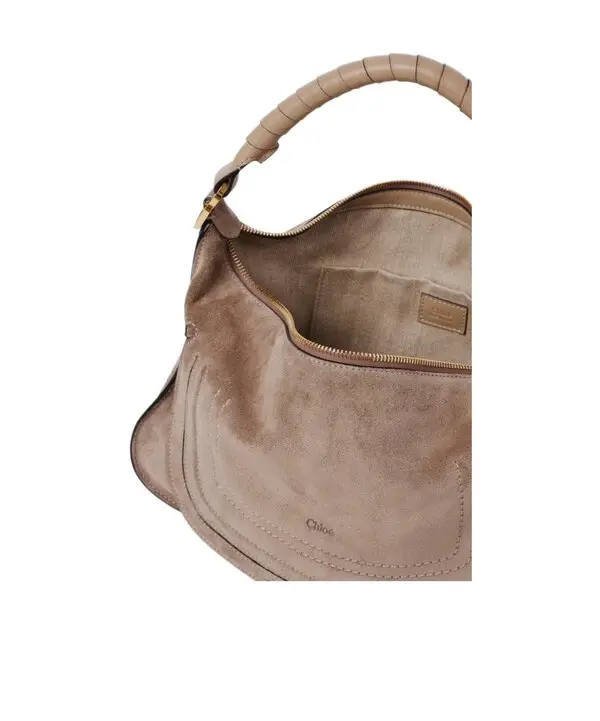 Chloé Small Marcie Shoulder Bag - Brown