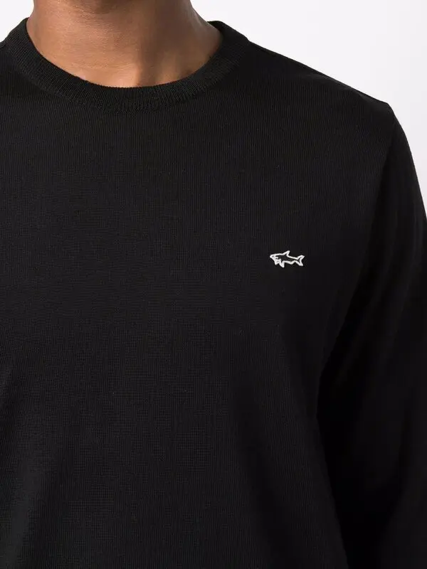 PAUL  SHARK Paul & Shark Embroidered Logo Jumper