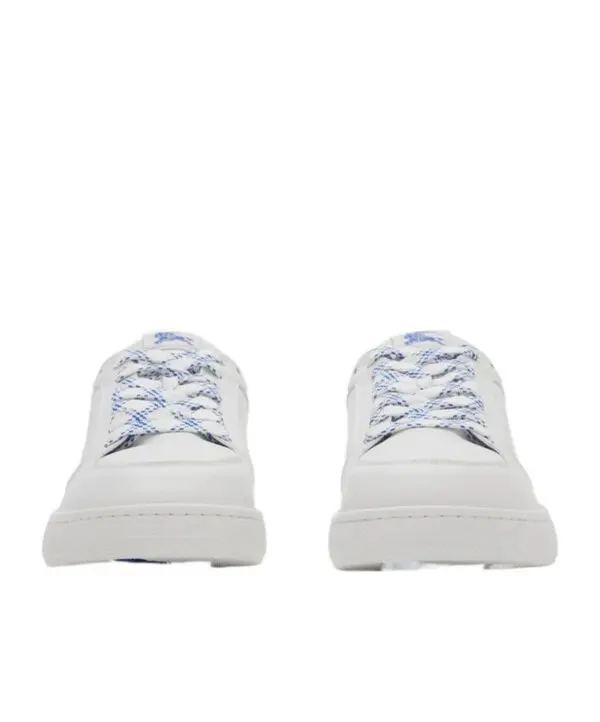 Burberry Logo Perforated Lace-up Sneakers