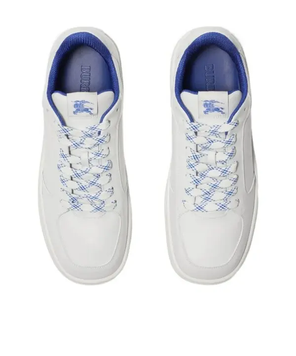 Burberry Logo Perforated Lace-up Sneakers