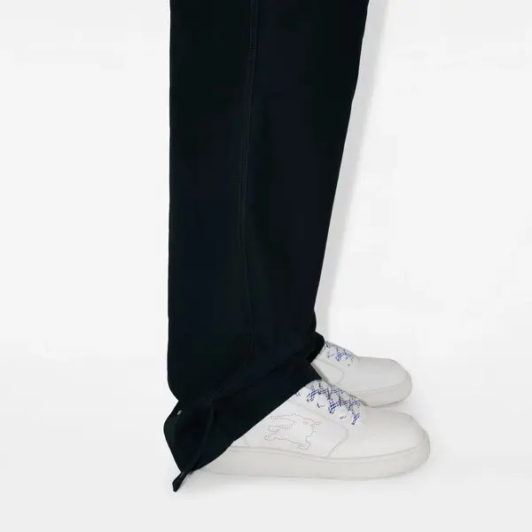 Burberry Logo Perforated Lace-up Sneakers