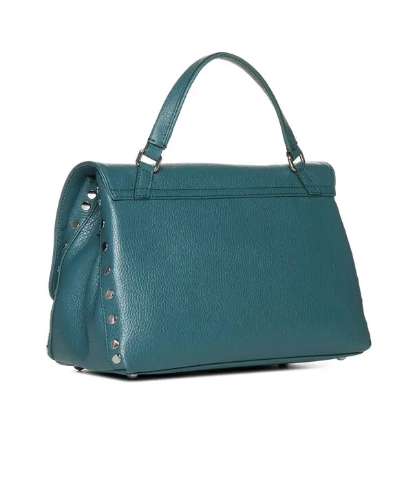 ZANELLATO Flip Shoulder Bag - Gray