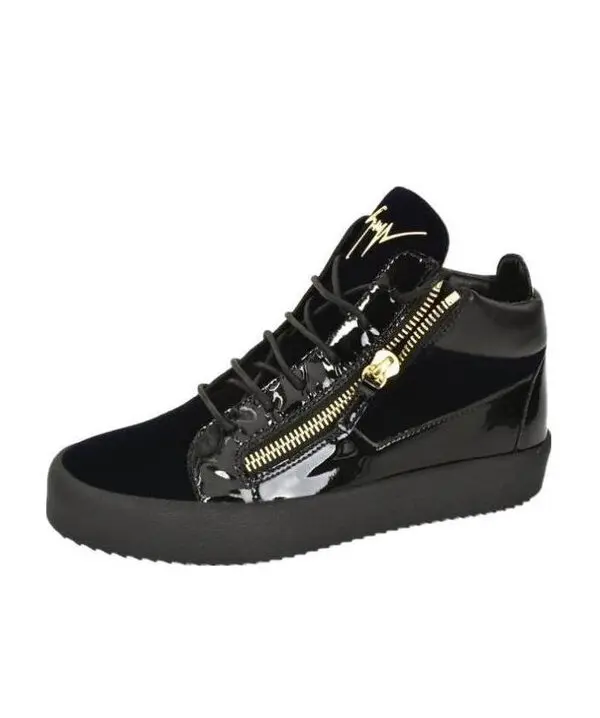 GIUSEPPE ZANOTTI Splicing Platform Sole Casual Sneakers